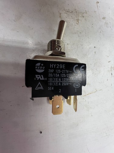 (Pack of 5) Power First 2VLU1, HY29E Toggle Switch 2HP 125-277V 15A ...