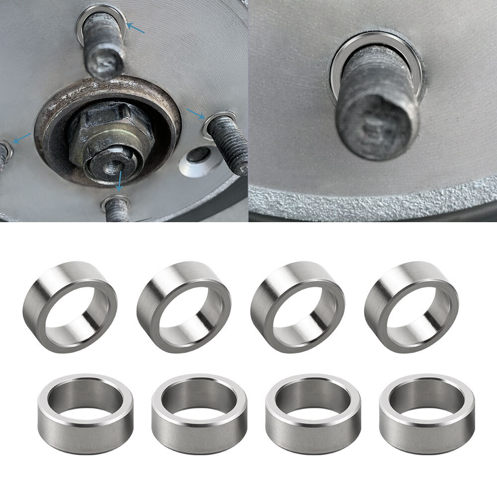 For Mini Cooper For Type R Caliper Brake Rotor Lug Washer Spacers Shims ...