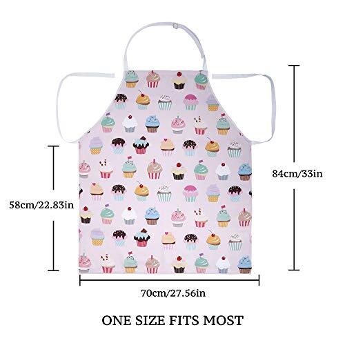 Cupcake Apron Cute Aprons For Women Pink Apron Baking Apron For Teen ...
