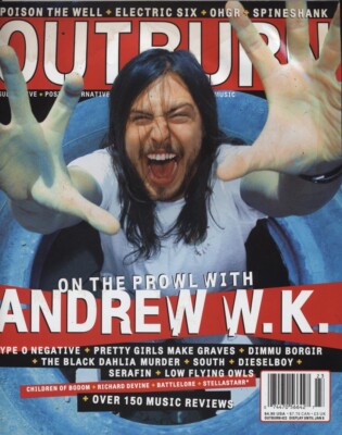 OUTBURN Magazine; #23, 2003; Andrew W.K., Type O Negative, Laibach | eBay