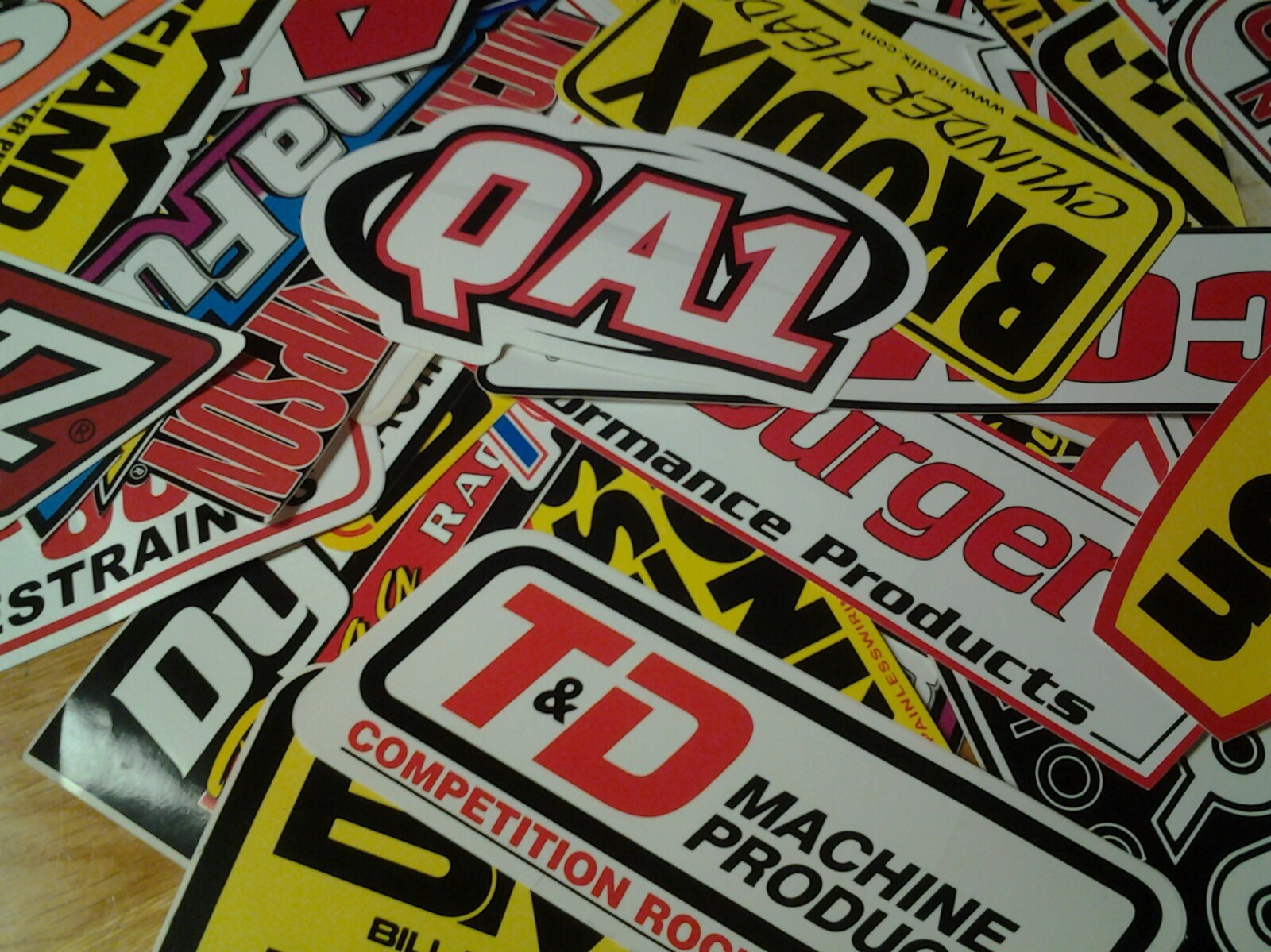 20+ Offical Race Car Decals Stockers Racing Nascar Cup NHRA Street ...