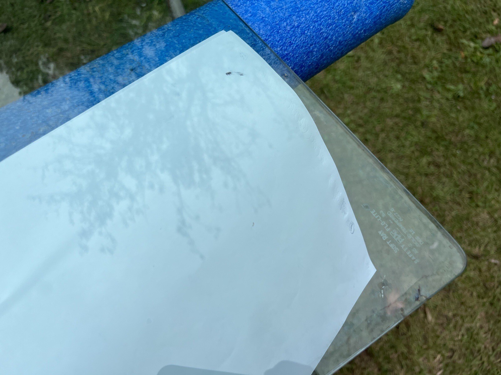 1971 - 1977 Vega Wagon RH Quarter Glass Soft Ray AS-2 27-122 M27.6 #1 ...