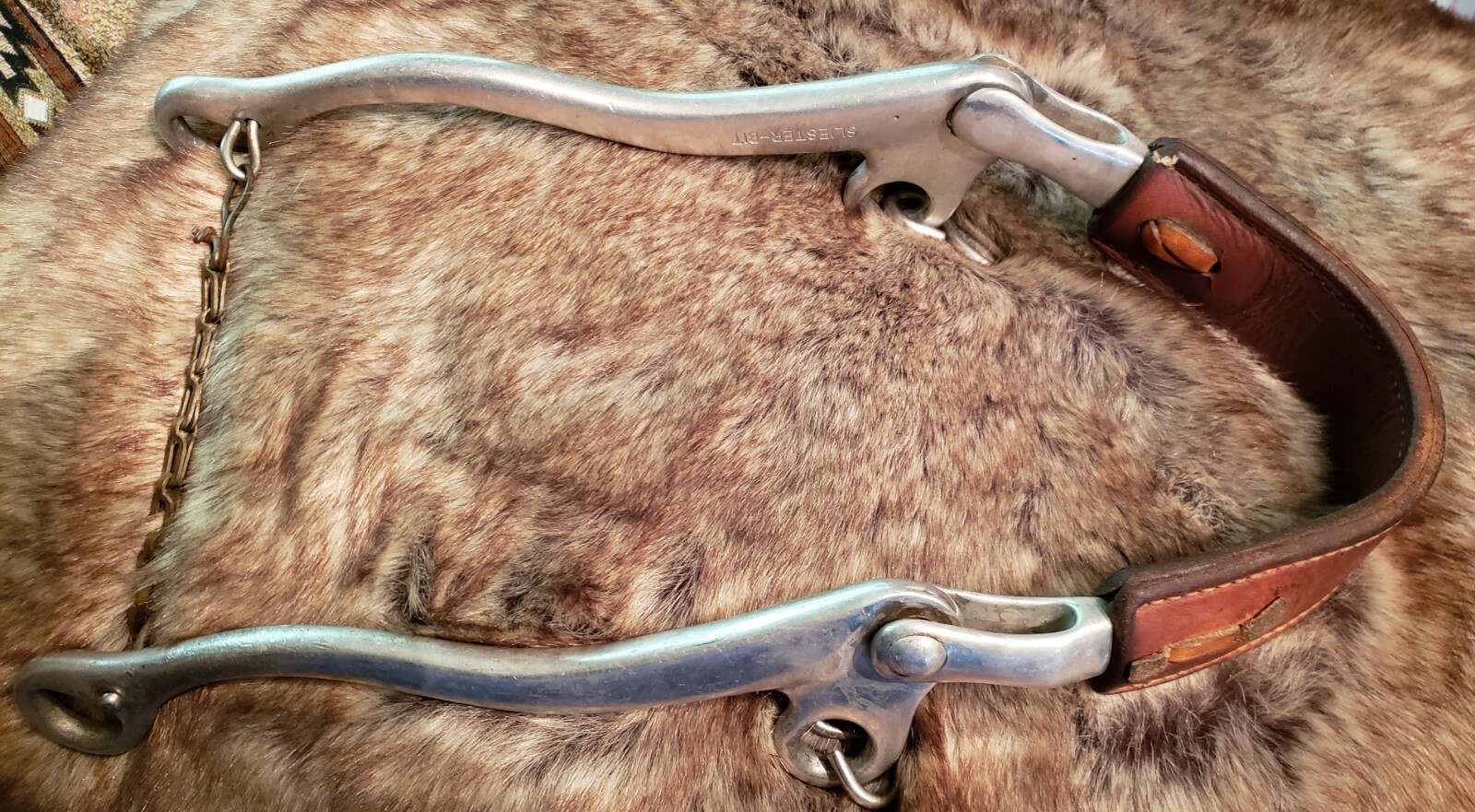 Sliester Horse size Flat Nose Aluminum Hackamore 9" | eBay