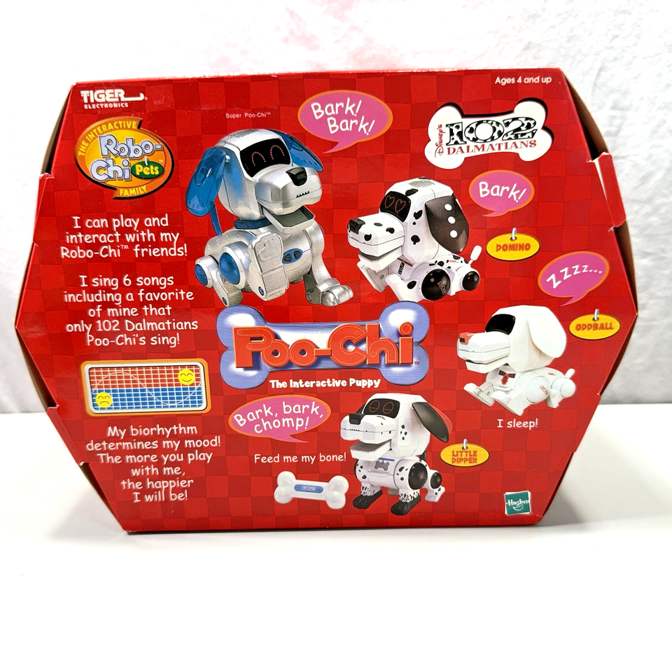 Hasbro Disney 102 Dalmatians Poo-Chi Little Dipper Dog Robo-Chi Pets ...