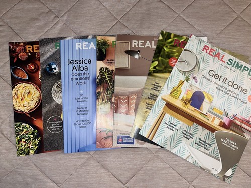 REAL SIMPLE MAGAZINE LOT of 7, 2023-2024, Assorted | eBay