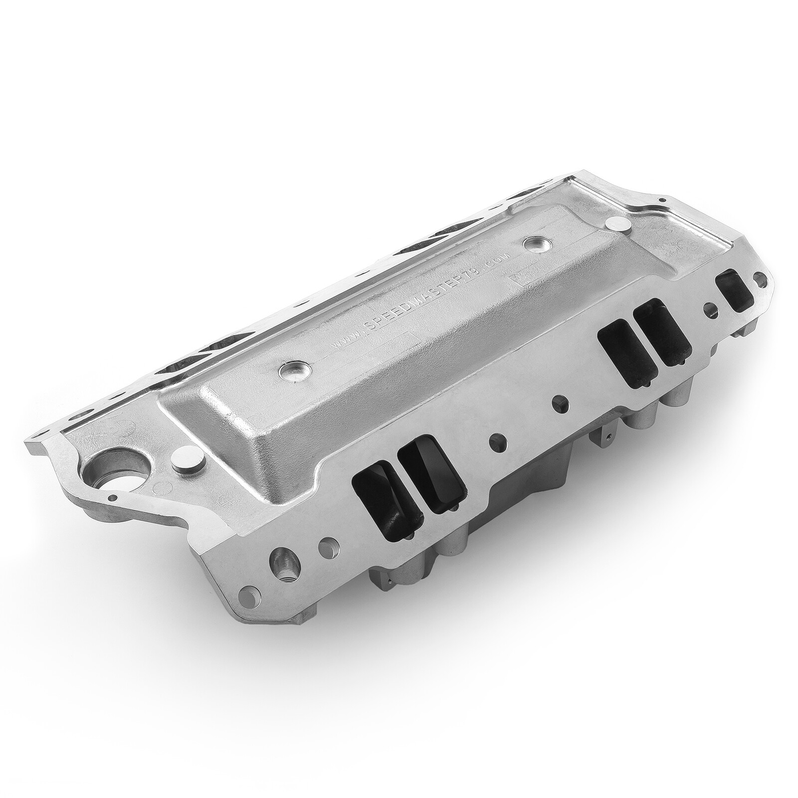 Chevy SBC 350 EFI 1957-95 Inj Ports HiRise Intake Manifold [Polished ...