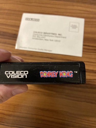 DONKEY KONG - Colecovision BOX AND GAME RARE SEE PICS | eBay