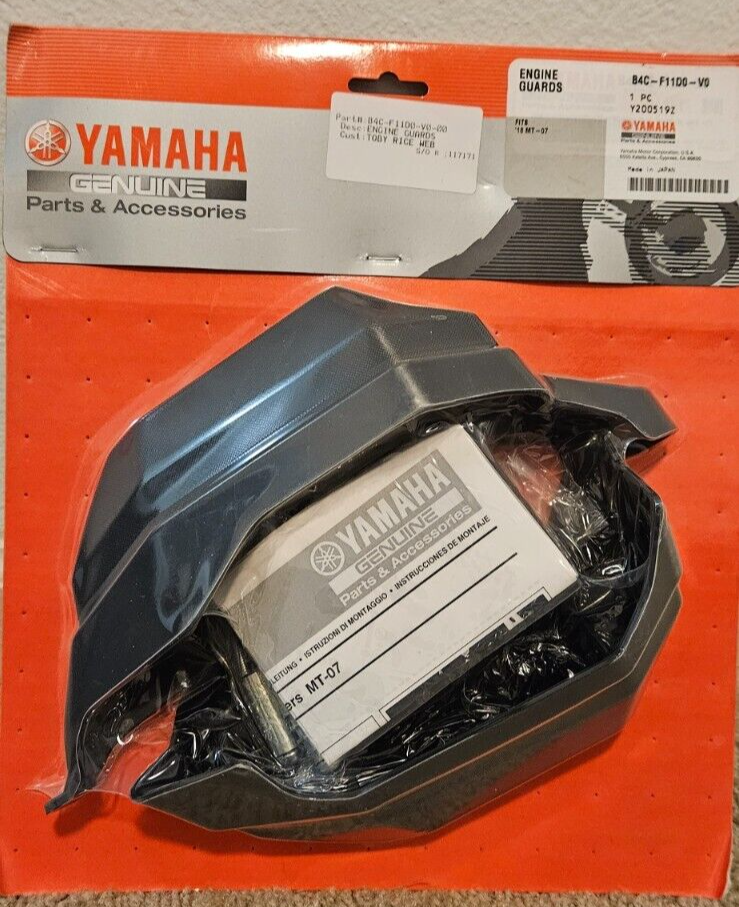 2018-2021 Genuine OE Yamaha Mt-07 Engine Guards B4CF11D0V000 for sale ...
