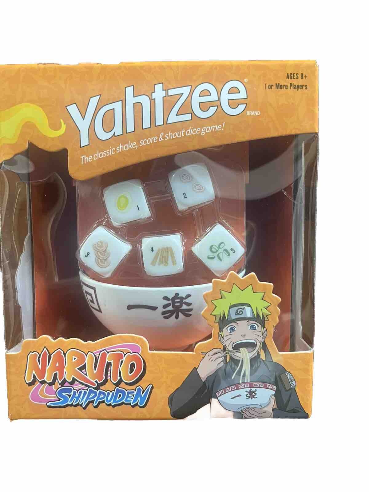 YAHTZEE: Naruto Shippuden | Ramen Classic Family Dice Game Based on ...