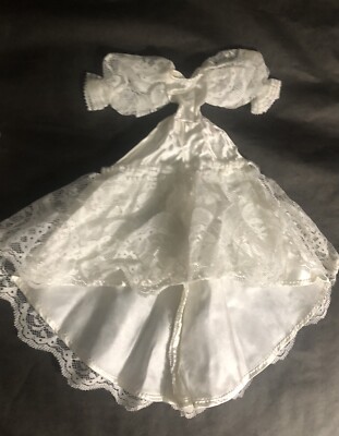 VINTAGE BARBIE SHILLMAN CLONE 1960s Wedding Dress FRANCIE CASEY VERY ...