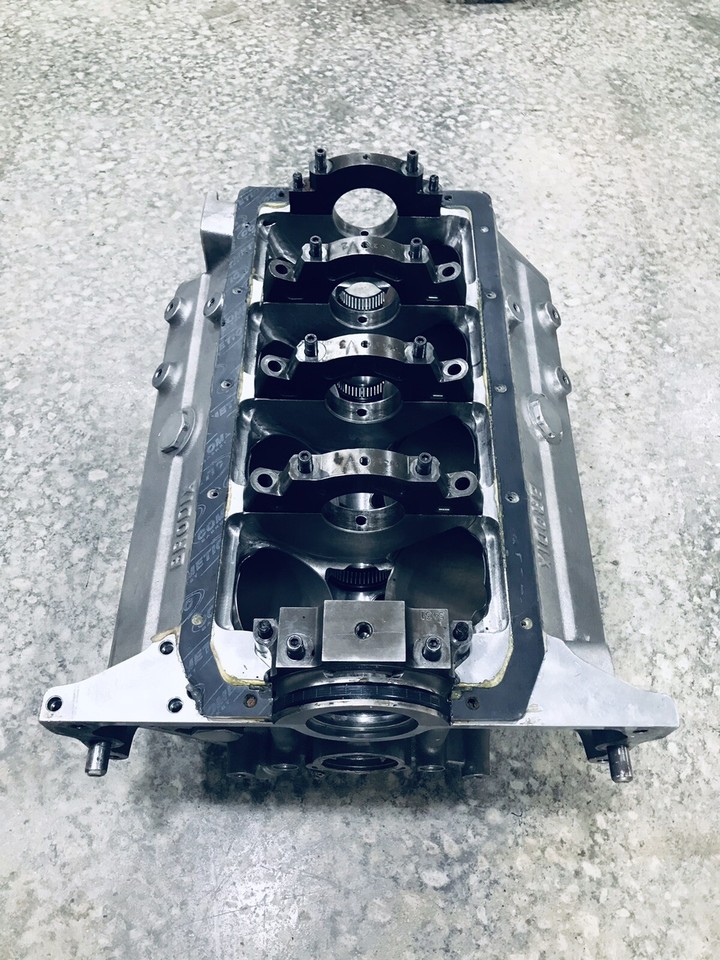 BRODIX SBC Alum Block JE Pistons Dirt Late Model IMCA Race Car FREE ...