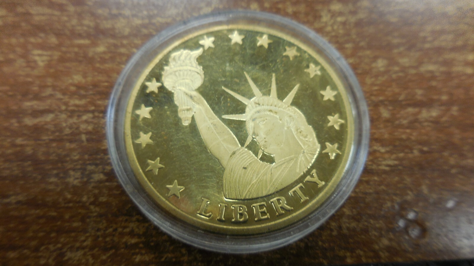 CHALLENGE COIN TOKEN LIBERTY HISTORY OF AMERICA FREEDOM & DEMOCRACY ...