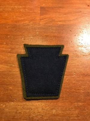 WWI US Army 28th Division "Keystone" patch wool AEF | eBay