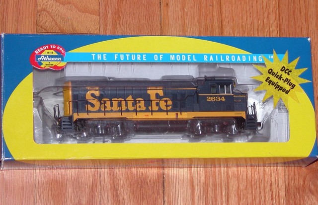 Athearn HO Scale Santa FE Cf7 Diesel Locomotive for sale online | eBay