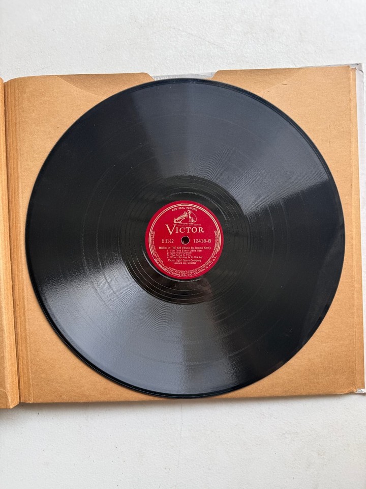 Jerome Kern – Gems from Musical Shows 12" 78 RPM Record Set 1946 RCA ...