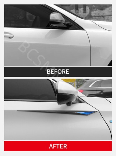 TPU Car Stickers Body Door Side Fender Trim Cover Emblem Sticker ...