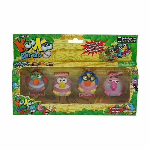 Koo Koo Birds 4 Pack (Pond Trotter, Woodpecker, Fezziwig, And Bird Of ...