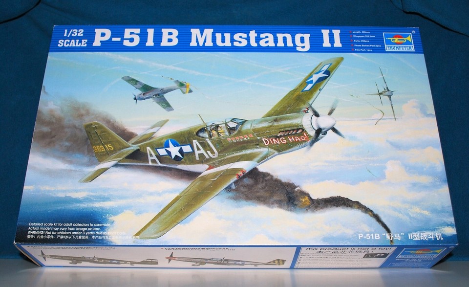 TRUMPETER P-51B MUSTANG II 02274 ⭐PARTS⭐ SPRUE A CLEAR-FUSELAGE+MORE 1/ ...