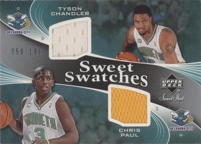 2006-07 Upper Deck Sweet Shot - Sweet Swatches Memorabilia Chris Paul ...