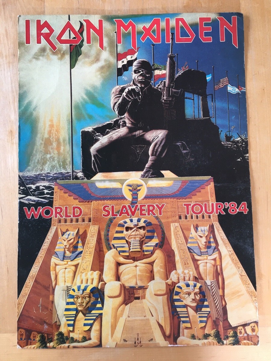 Iron Maiden Powerslave Tour Metal Nexus On This Date In 1985: The