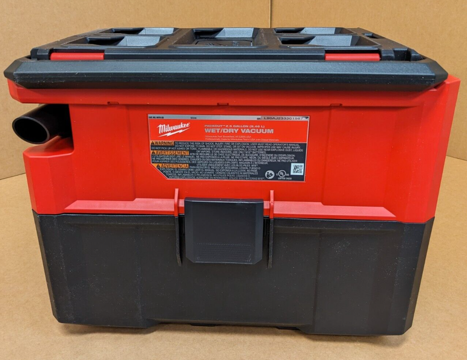 [Open-Box] (0970-20) Milwaukee M18 FUEL PACKOUT 2.5 Wet/Dry Vacuum ...