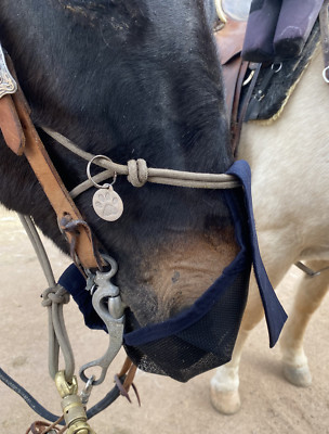 Horse Grazing Muzzle, Hand Made, no eat, no bite, mule muzzle, equine ...