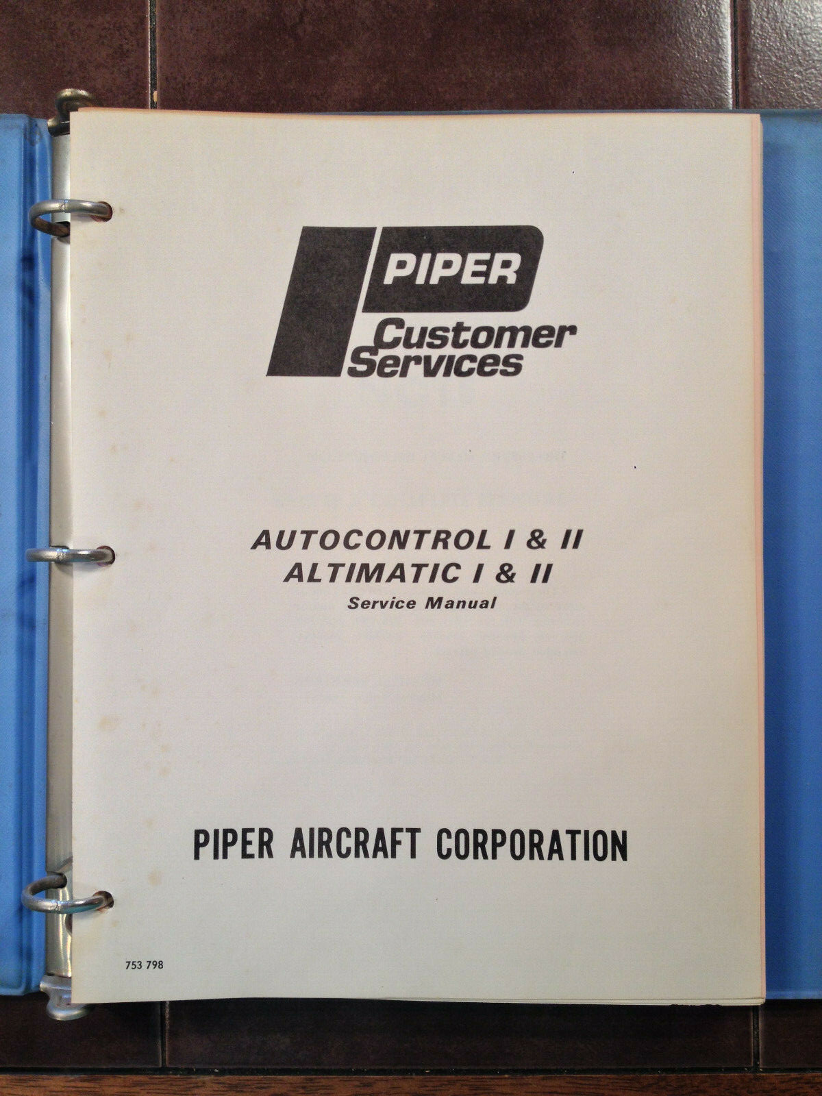 Edo Piper AutoControl I & II and AltiMatic I & II Autopilot Service ...