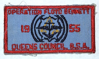 Queens Council (NY) 1955 Operation Floyd Bennett Explorer Pocket Patch ...