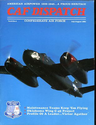 CAF Dispatch Magazine July/August 1984 Victor Agather EX No ML ...