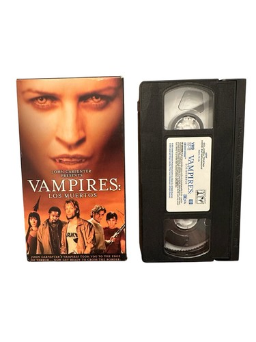 Vampires: Los Muertos (VHS, 2002) Jon Bon Jovi, John Carpenter Presents ...