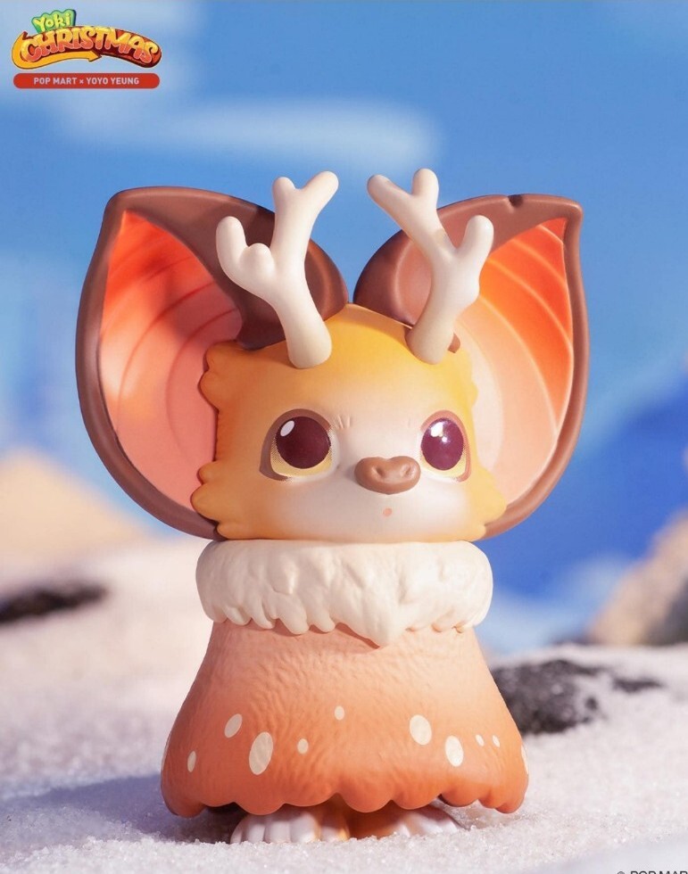 Pop Mart x Yoki Christmas Series ELK YOKI 🦌🎄Reindeer Vinyl Figure NEW ...