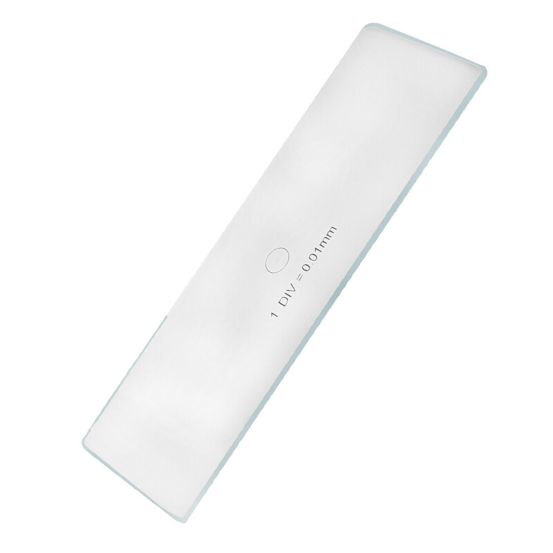 DIV 0.01 mm Microscope Stage Micrometer Glass slide Measuring ...