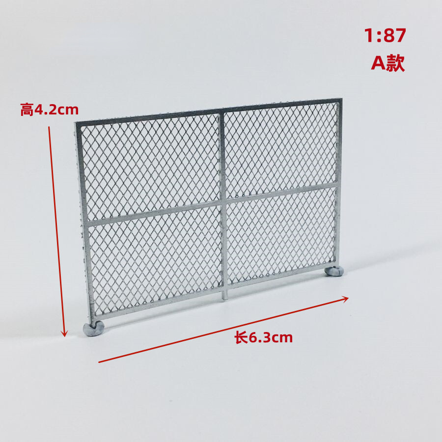 1/64 Diorama Garage Model Fence Carport Table Tennis Table Tower Scene ...