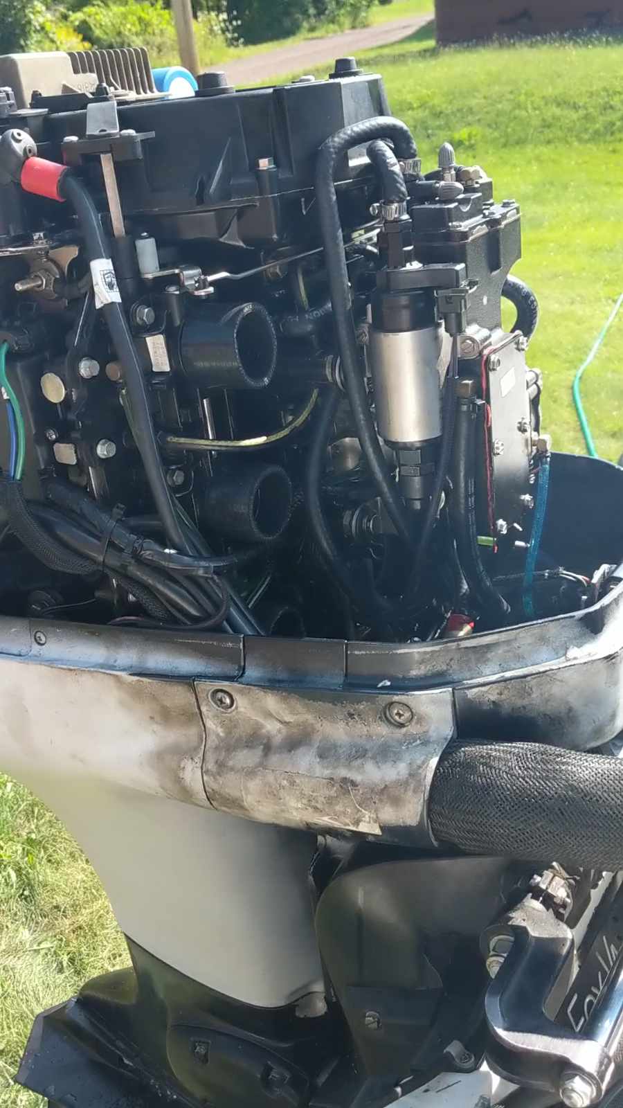 1998 Evinrude 150 hp Outboard Motor (FICHT) Engine 20" transom mount | eBay