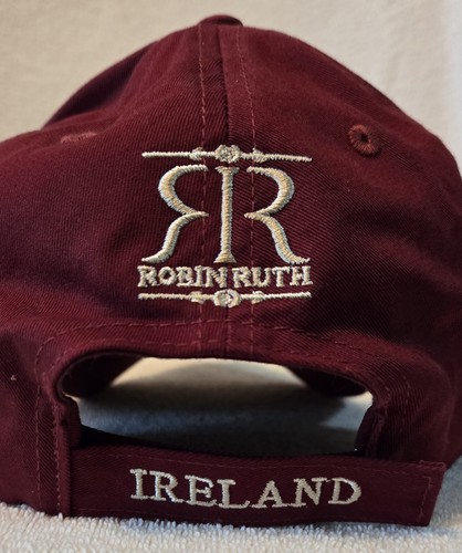 Robin Ruth Ireland Adjustable Cap Red 100% Cotton | eBay