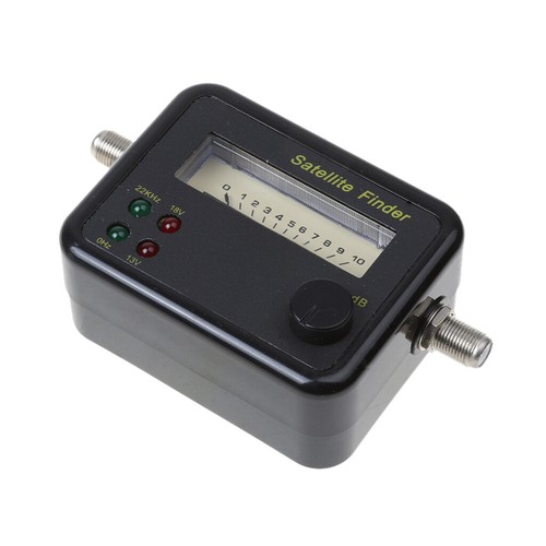 Digital Satellite Signal Dish Monitors Signal Strength Meter | eBay