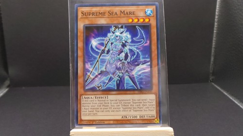 Yu-Gi-Oh! TCG Dimension Force 1st Edition Supreme Sea Mare - Difo-En030 ...
