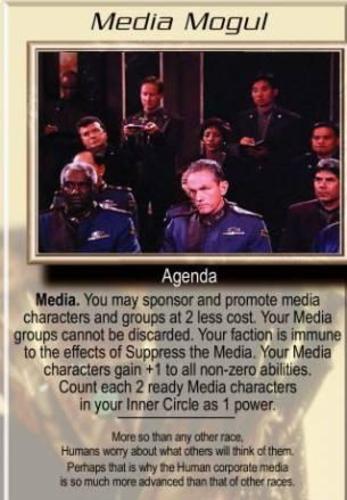 Babylon 5: Media Mogul [Ungraded] from set The Great War B5 Precedence ...