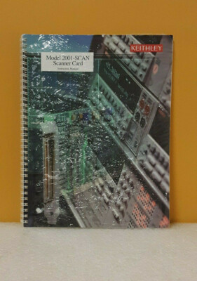 Keithley 2001-SCAN-901-01C Model 2001-SCAN Scanner Card Instruction ...