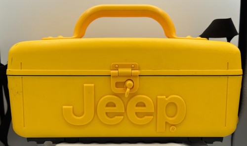 Jeep Portable Cassette/CD/AM FM Radio Boombox, Yellow-Model WPSS-1A ...