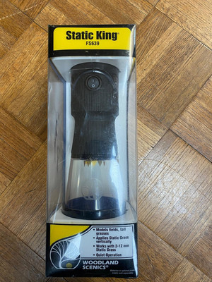 USED - Woodland Scenics FS639 Static King Static Grass Applicator ...