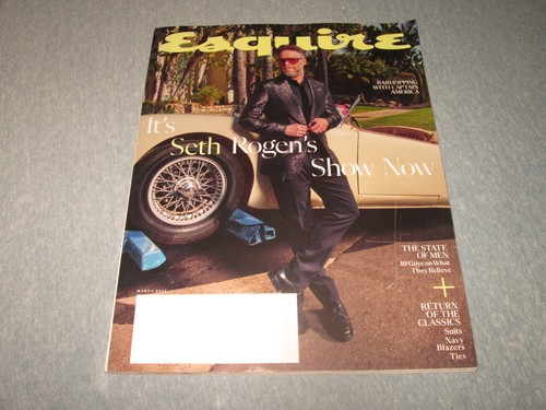 Esquire Magazine March 2025 Seth Rogen Cover Return of Classics | eBay