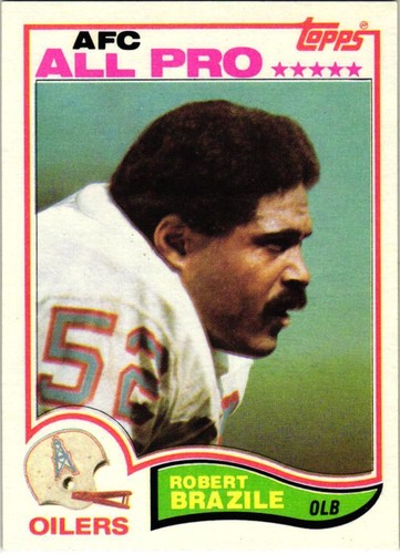 1982 Topps 96 Robert Brazile Houston Oilers AP | eBay