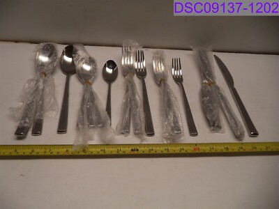 Qty = 19 Pieces: Towle Stainless Silverware-Missing 1 Large Fork. | eBay