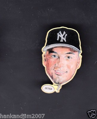 Derek Jeter 1 inch Collectible Photo Pin NY Yankees | eBay