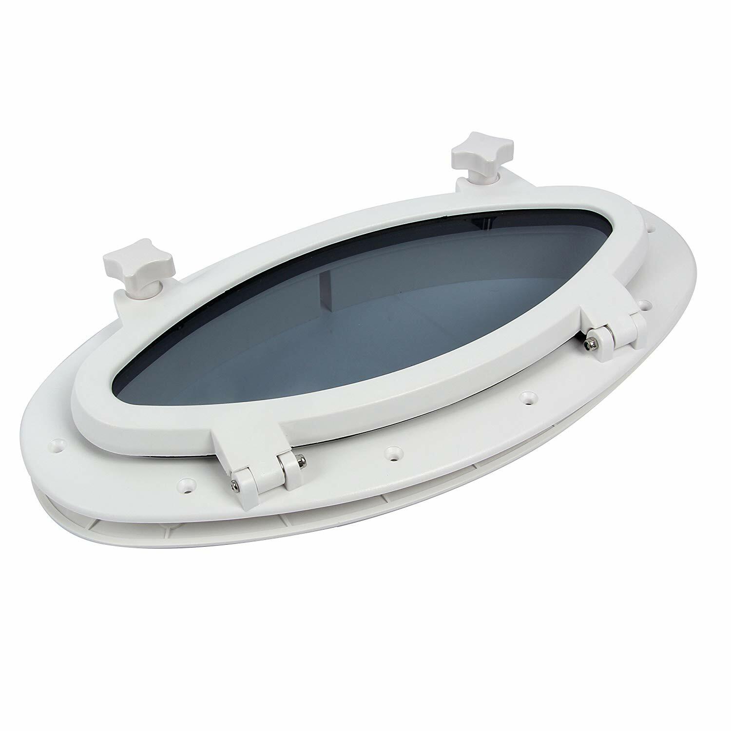 Black & White Portlight Porthole Replacement Window Port Hole ABS ...