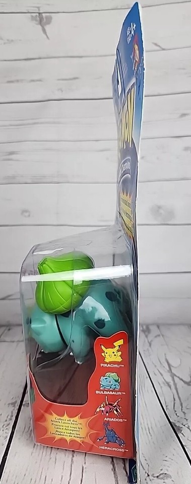 Pokémon Johto League Champions Bulbasaur w Pokeball Launcher Figure ...
