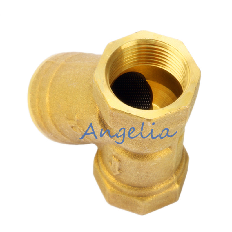 1" DN25 BSP Brass Mesh Strainer valve Inline Y Filter Female thread ...
