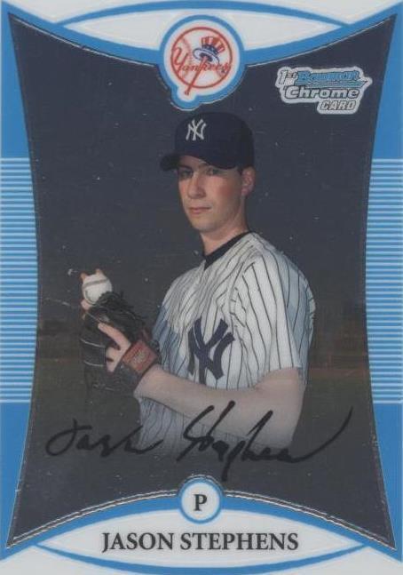 2008 Bowman Chrome - Prospects Jason Stephens #BCP107 (RC) for sale ...