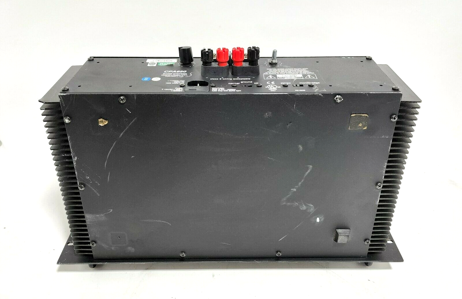 Biamp Systems CPA650 CPA 650 Amplifier SOLD AS IS | eBay